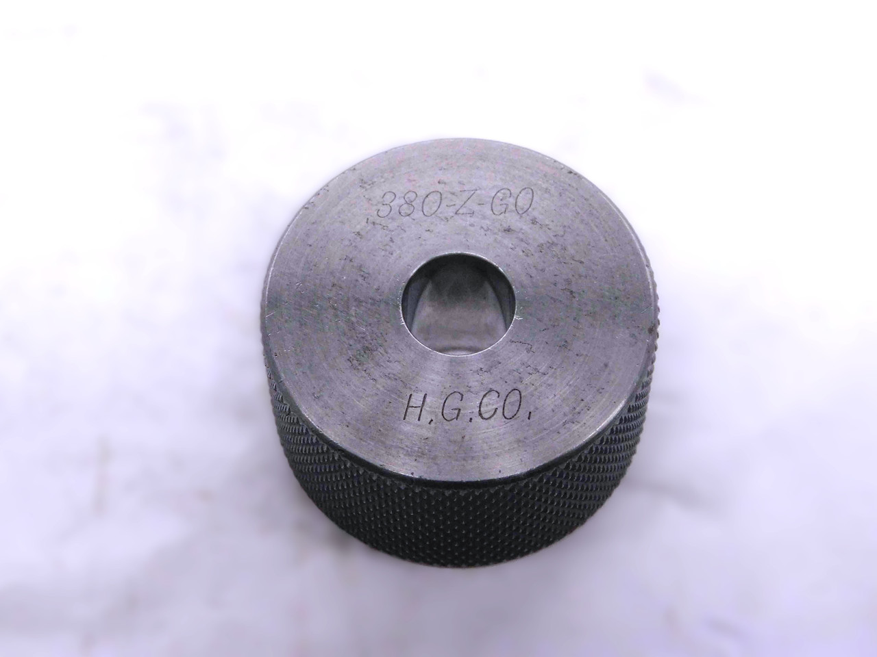 .3800 CL Z MASTER PLAIN BORE RING GAGE .3750 +.0050 OVERSIZE 3/8 9.652 ...