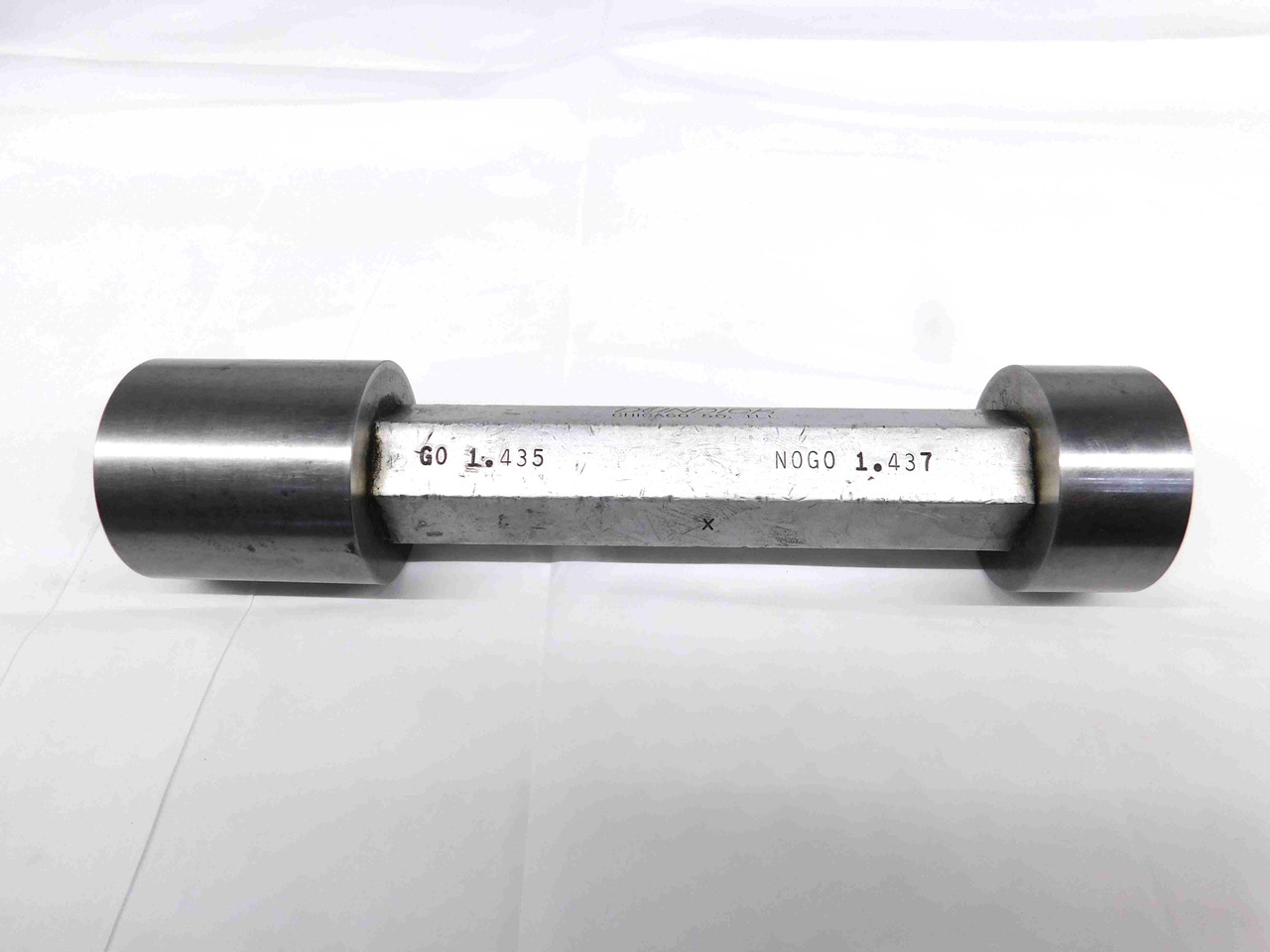 1.4350 & 1.4370 CL X PIN PLUG GAGE GO NO GO 1.4375 1 7/16 36.449 1.435 1.437 - TJ0061CU4 - M & J ...