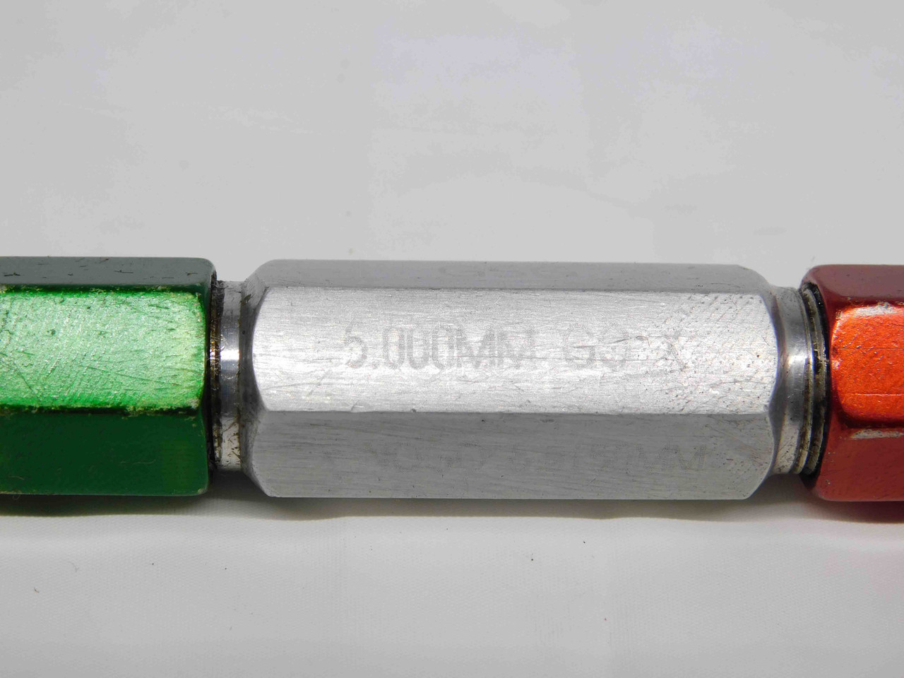 5.000 & 5.015 METRIC PIN PLUG GAGE GO NO GO ONSIZE 5 mm .1969 5.00 ...