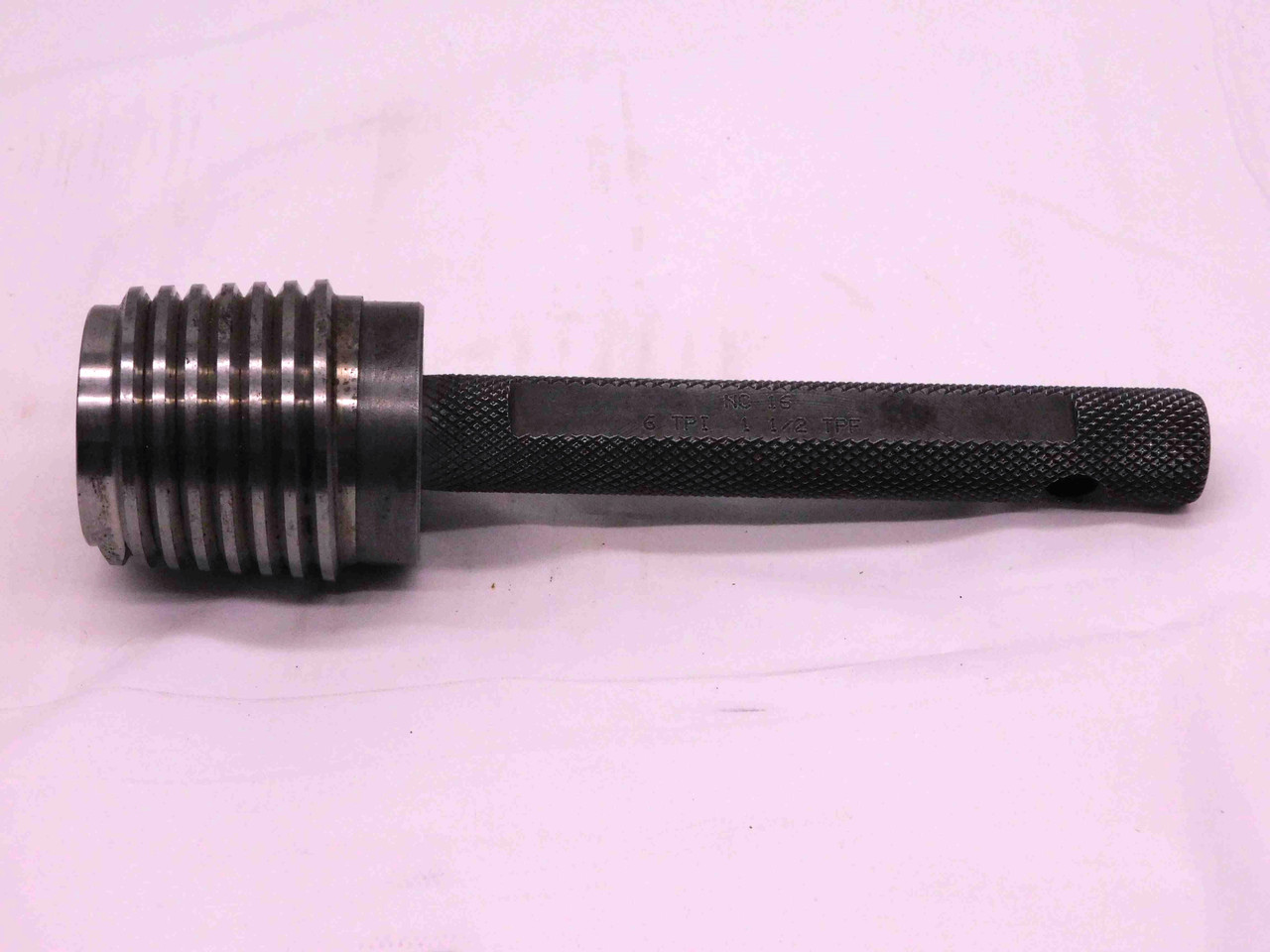 NC 16 6 TPI API 7-2 PIPE THREAD PLUG GAGE SHOULDERED NUMBERED ...