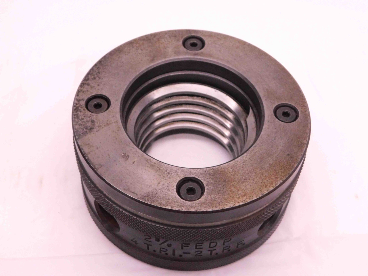 2 3/8 4 FEDP PIPE THREAD RING GAGE 2.375 FAILING EXPLORATION DEEP PIPE ...