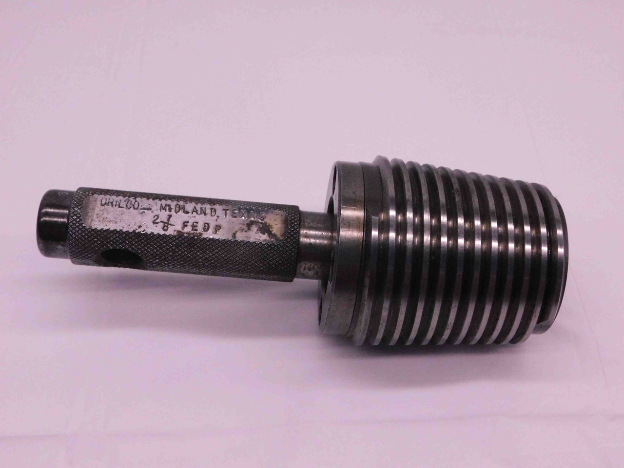 2 7/8 4 FEDP API PIPE THREAD PLUG GAGE 2.875 FAILING EXPLORATION DEEP ...