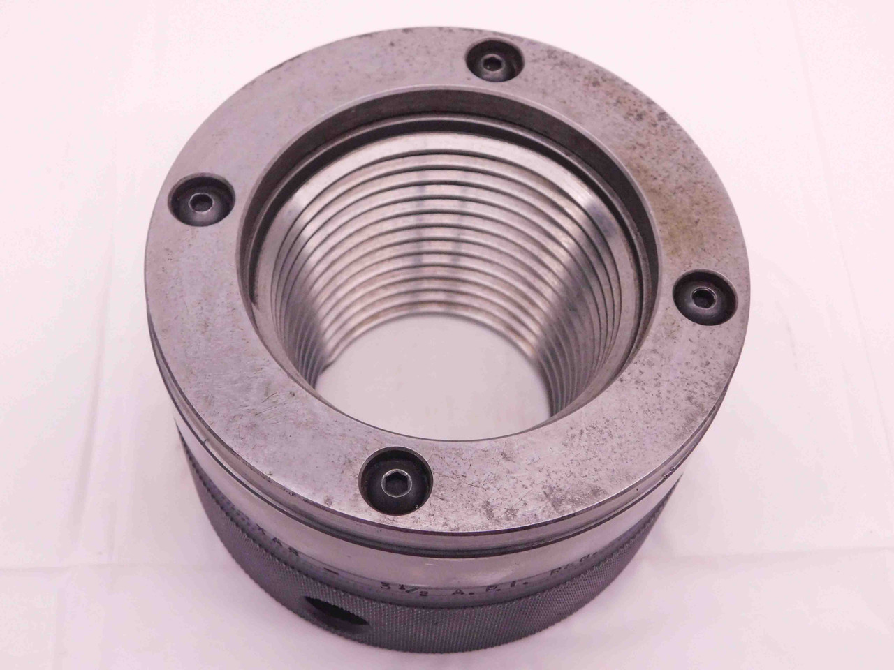 3 1/2 5 REG LEFT HAND API 7-2 PIPE THREAD RING GAGE 3.5 L.H. REGULAR ...