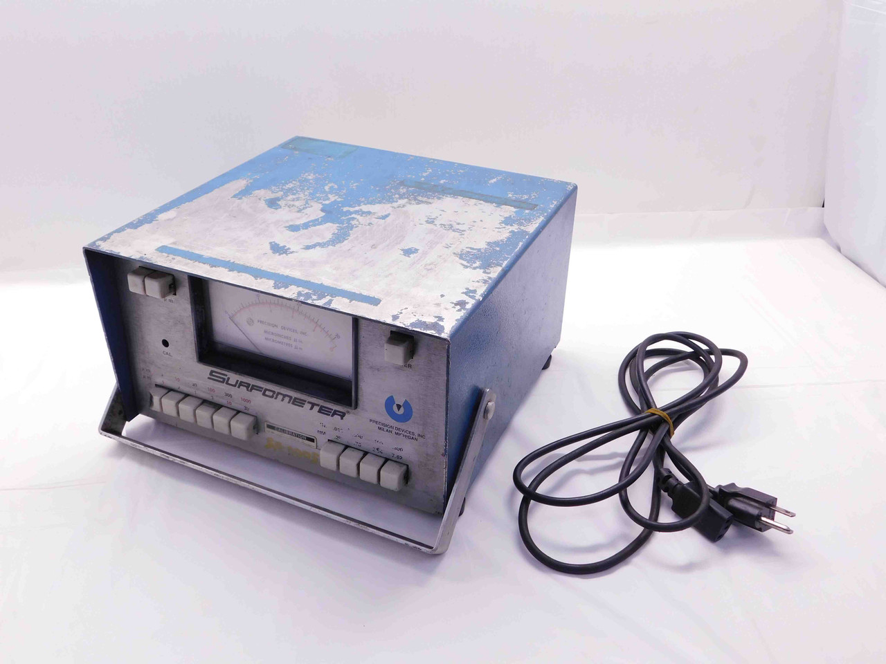 PRECISION DEVICES INC. MODEL PDA-3 SURFOMETER 115 VOLT 60 Hz MADE IN ...