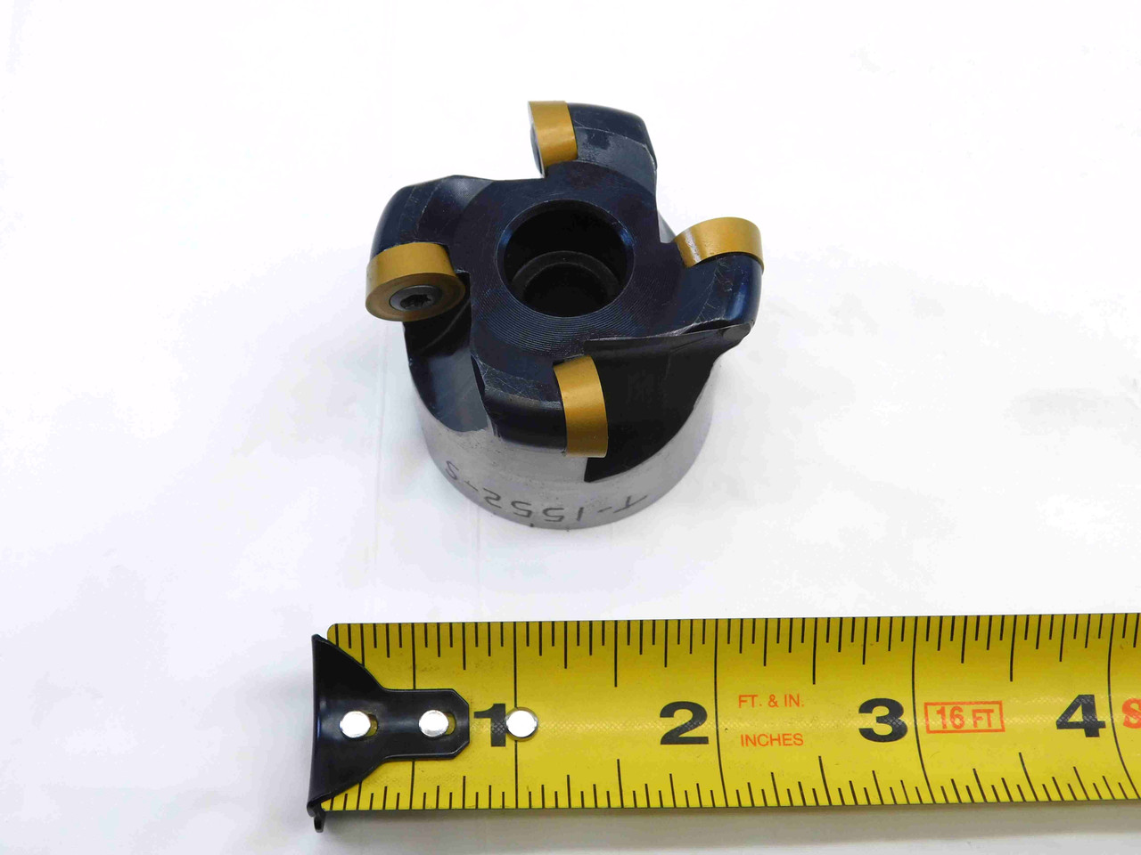 2" O.D. FACE MILL T-1552-S 3/4 PILOT 5/16 KEY HOLDS 4 INSERTS RC..43 2. ...
