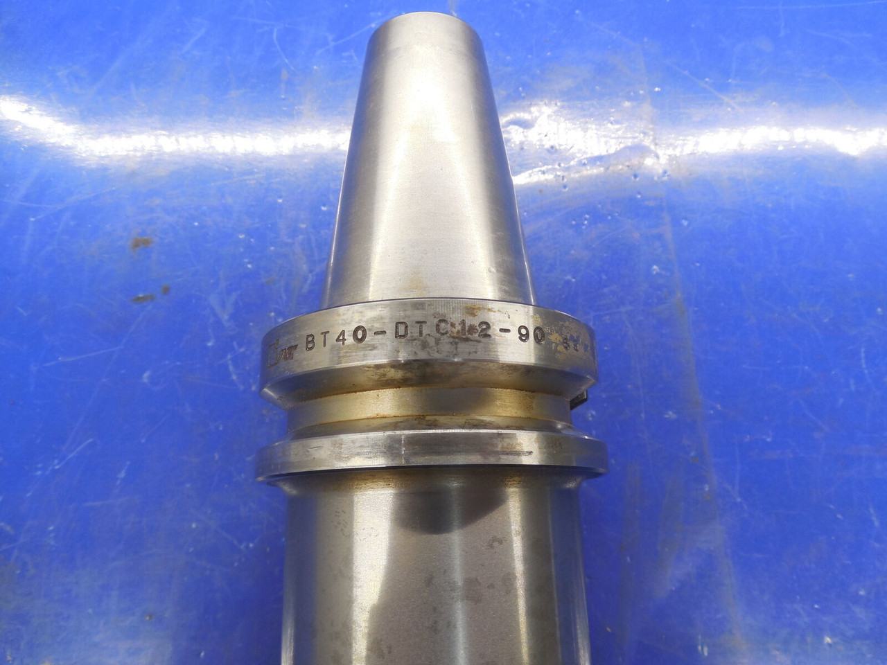 MST BT40-DTC12-90 240-C120-4 COLLET CHUCK TOOL HOLDER WITH COOLANT CAP ...