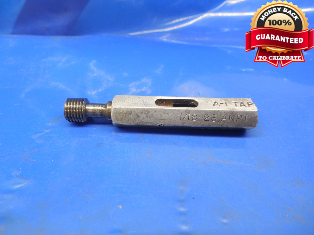 1/16 28 ANPT MASTER Thread Plug Gage | DT1643BU | M & J Tooling LLC