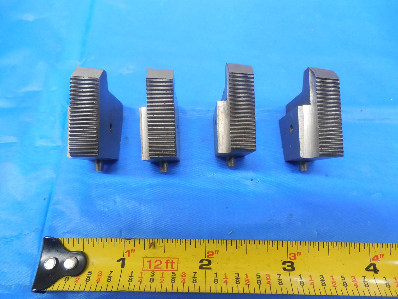 4 PCS LOT OF 7/8 20 GEOMETRIC DIE HEAD CHASERS K STYLE C1, C2, C3, C4 7 ...