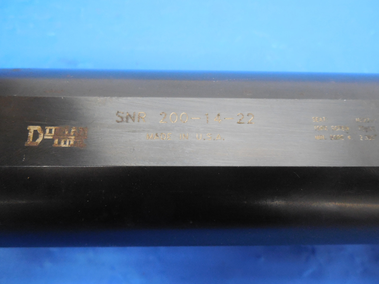DORIAN TOOL 2" DIA GROOVING / THREADING BORING BAR LATHE SNR 200-14-22 ...
