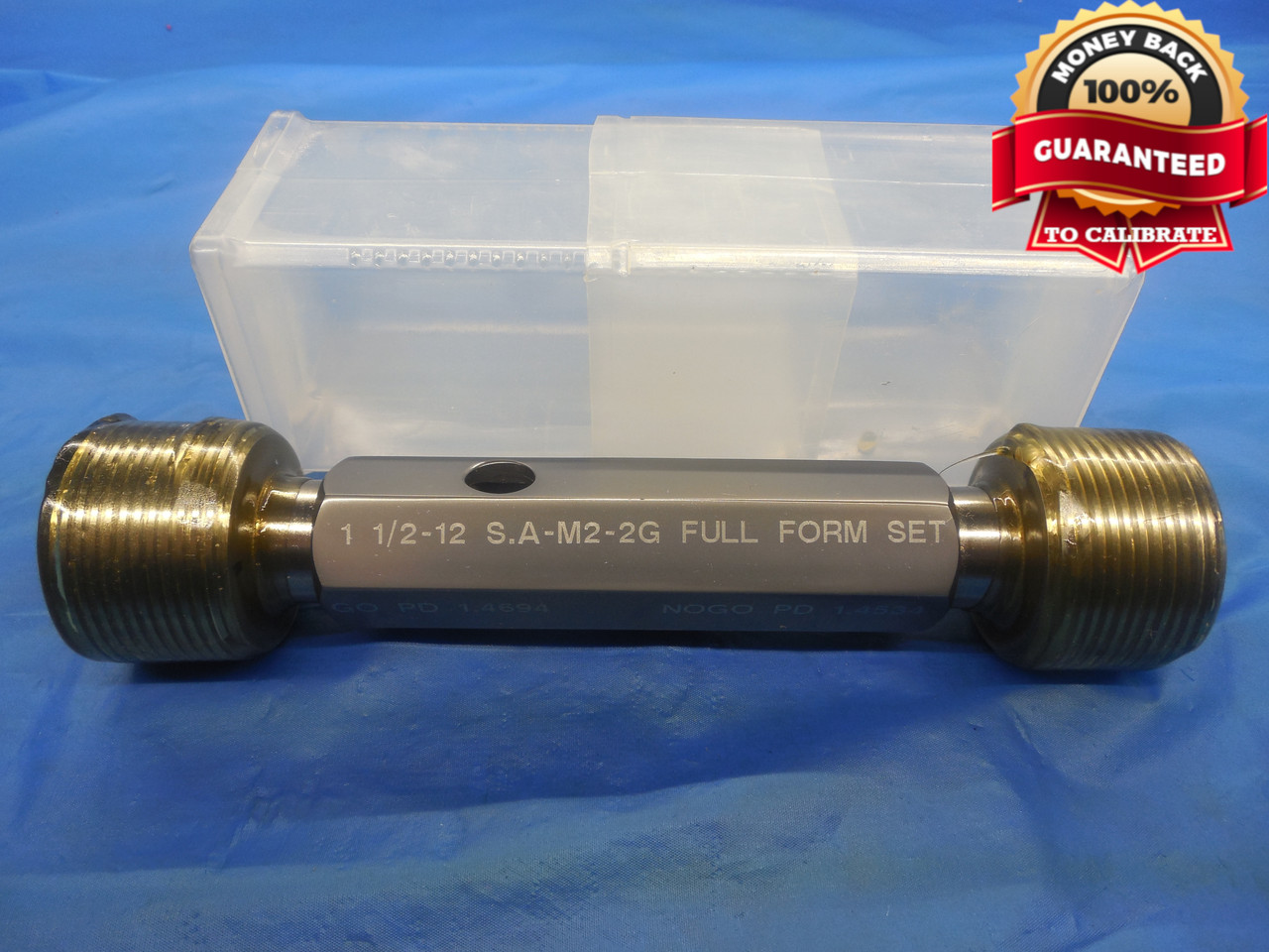 1 1/2 12 STUB ACME 2G FULL FORM SET Thread Plug Gage | DW8123BU | M & J ...