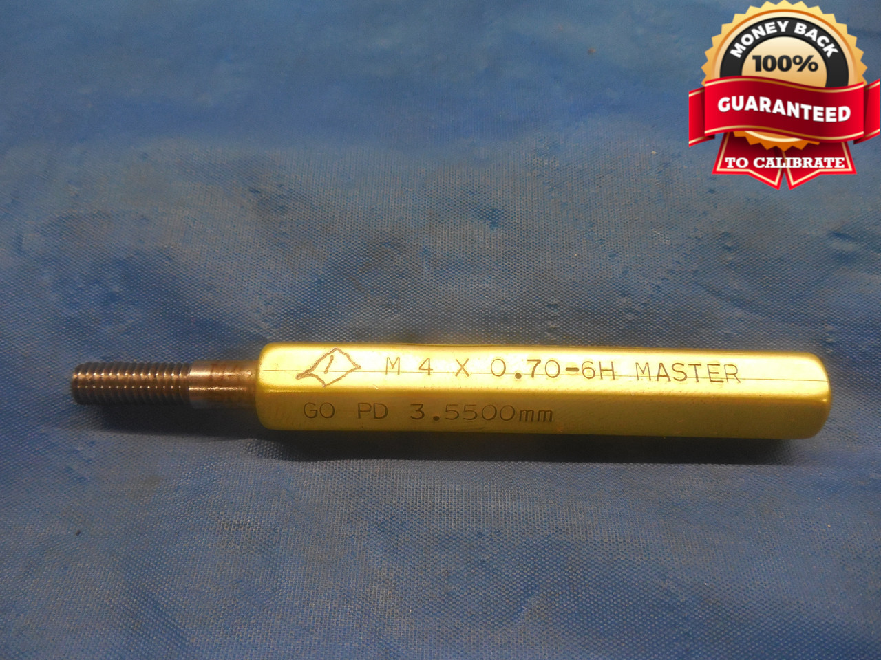 M4 X .7 6H SET Thread Plug Gage | DW8848RD | M & J Tooling LLC