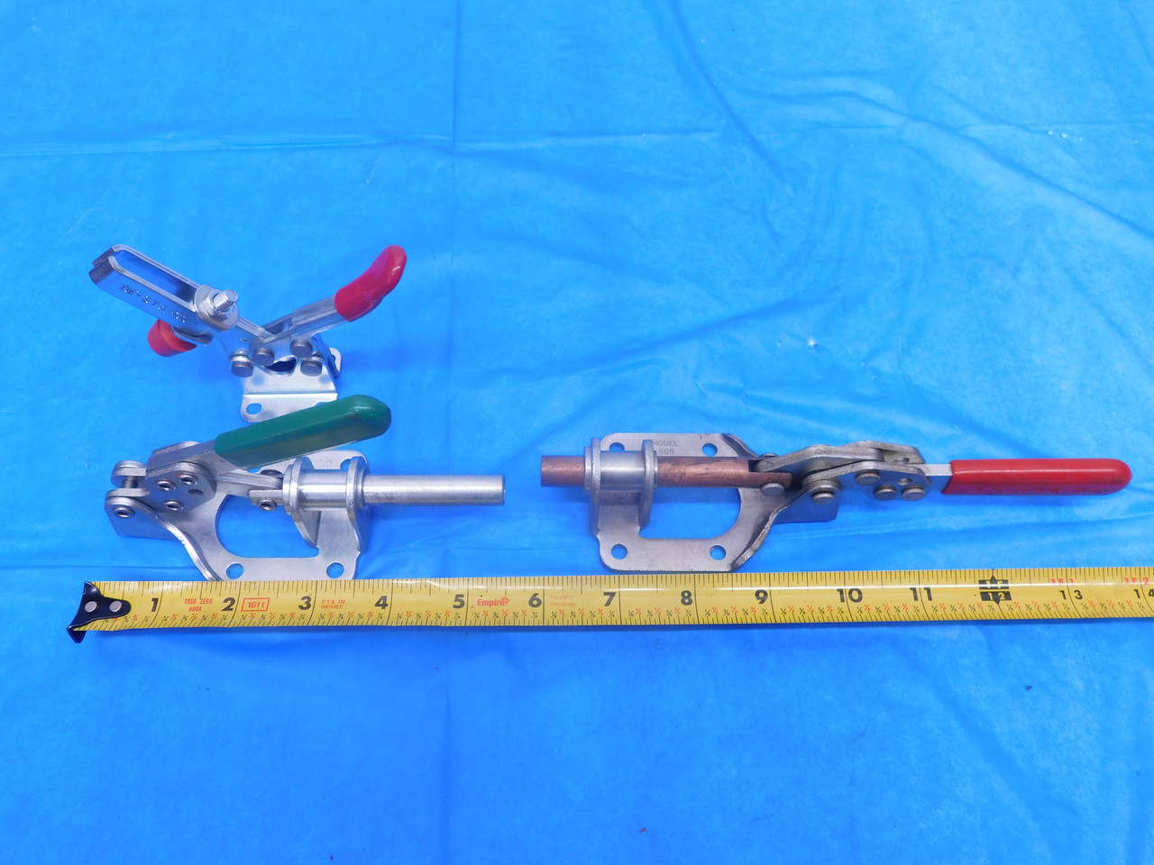 3PC LOT OF STANDARD TOGGLE HOLD DOWN CLAMPS DESTAC CARR LANE 215 605 CL ...