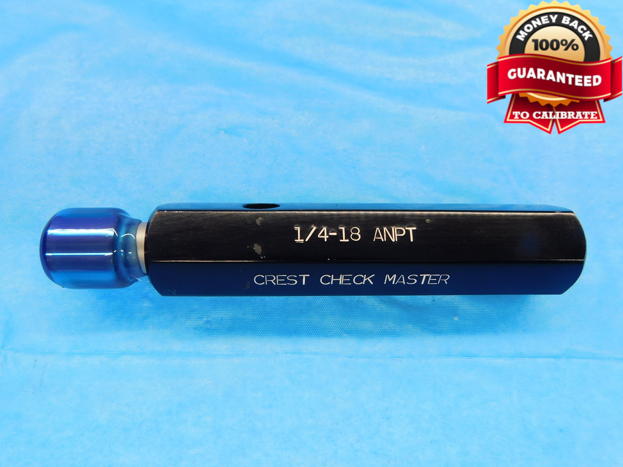 1/4 18 ANPT CREST CHECK 6 STEP MASTER SET Thread Plug Gage | DW15858LVR ...