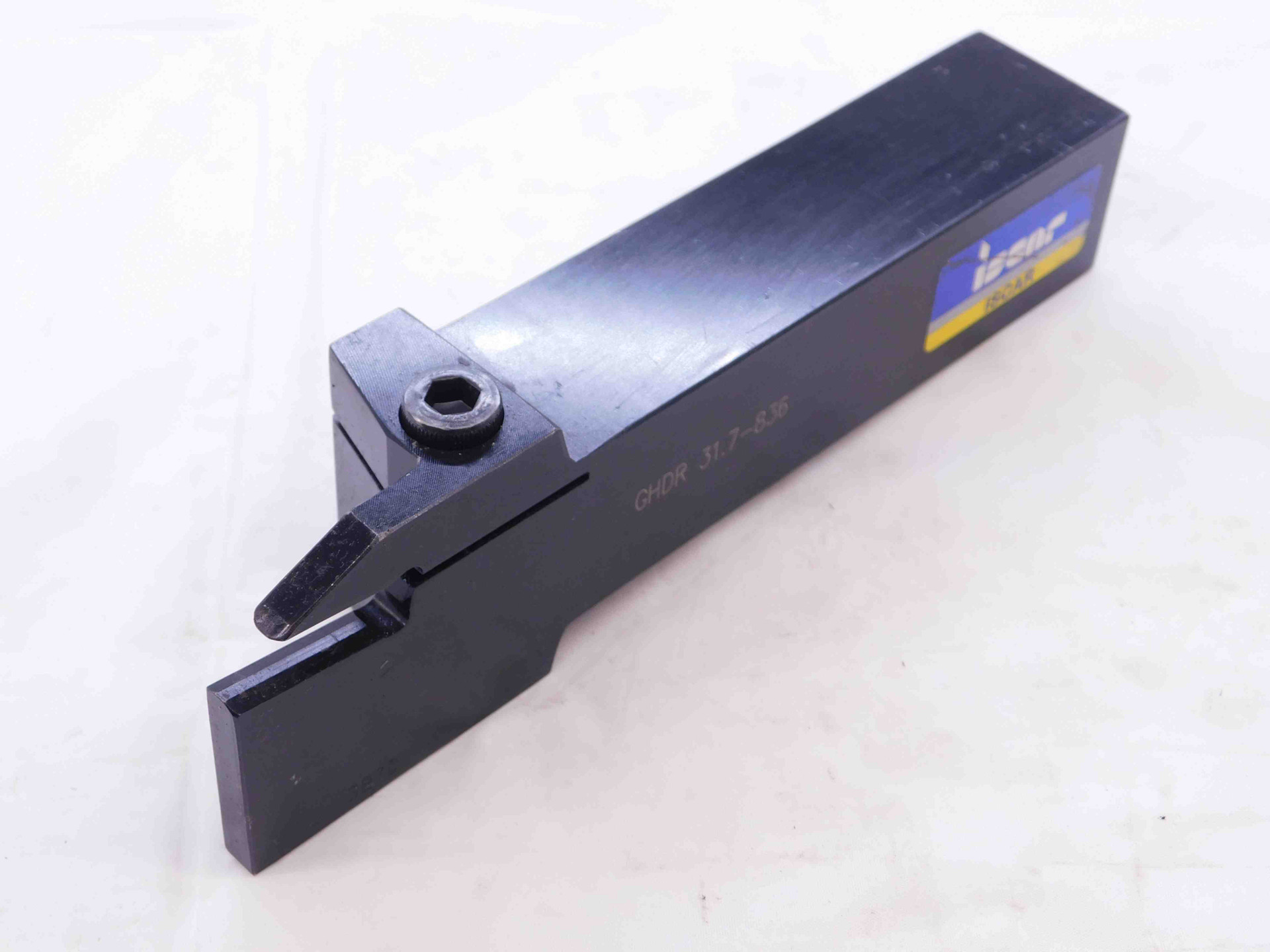 ISCAR GHDR 31.7-836 LATHE TURNING TOOL HOLDER 1 1/4 SQUARE SHANK 7" OAL ...