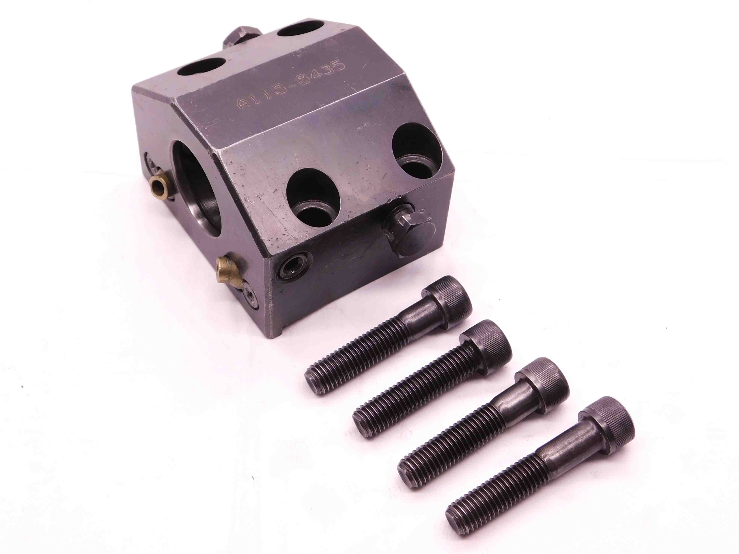 1 1/2 ID LATHE BORING BAR TURRET TOOL HOLDER 45mm X 80mm BOLT PATTERN ...
