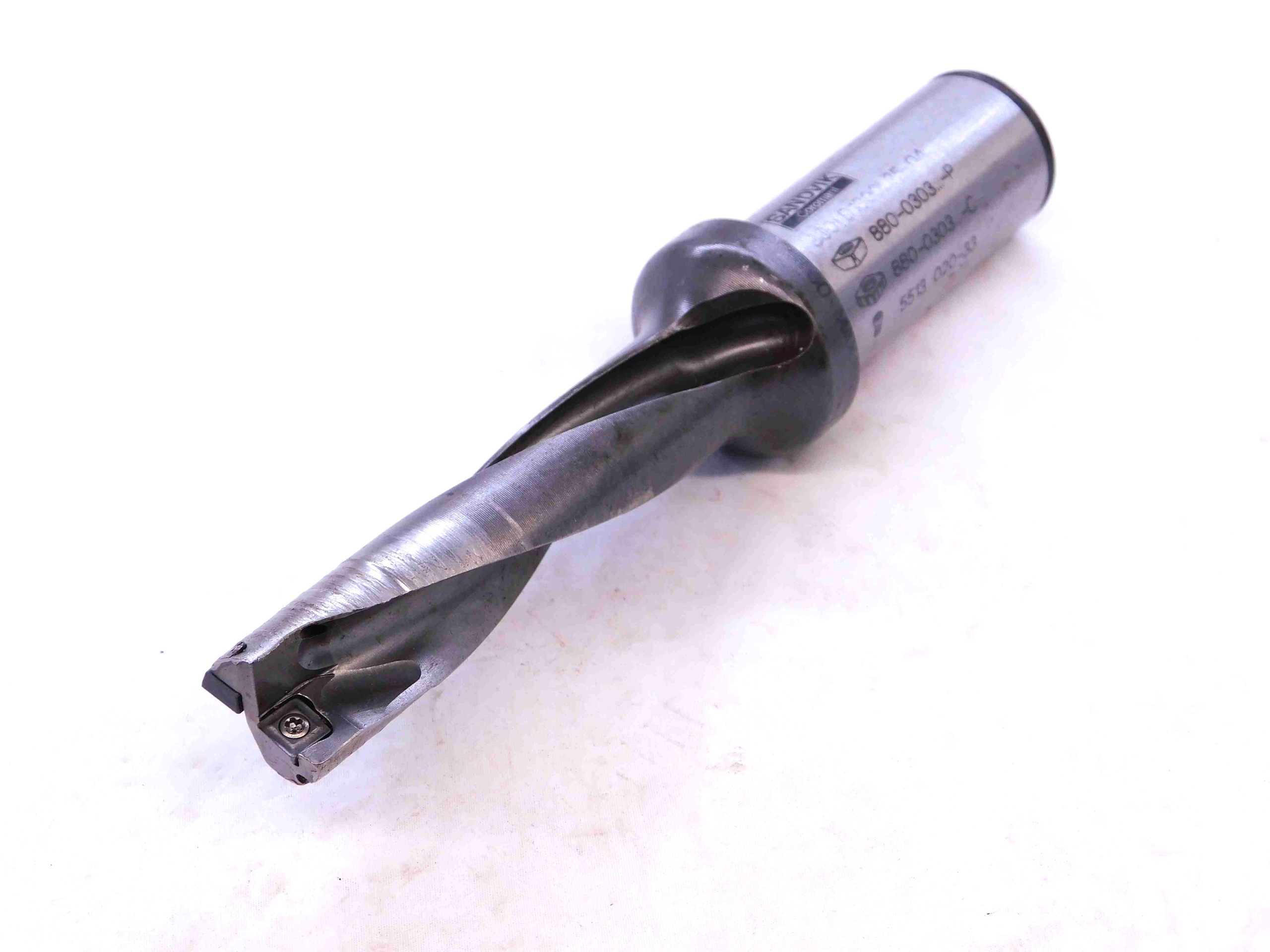 SANDVIK 18mm O.D. COOLANT INDEXABLE INSERT DRILL 880-D1800L25-04 25mm ...