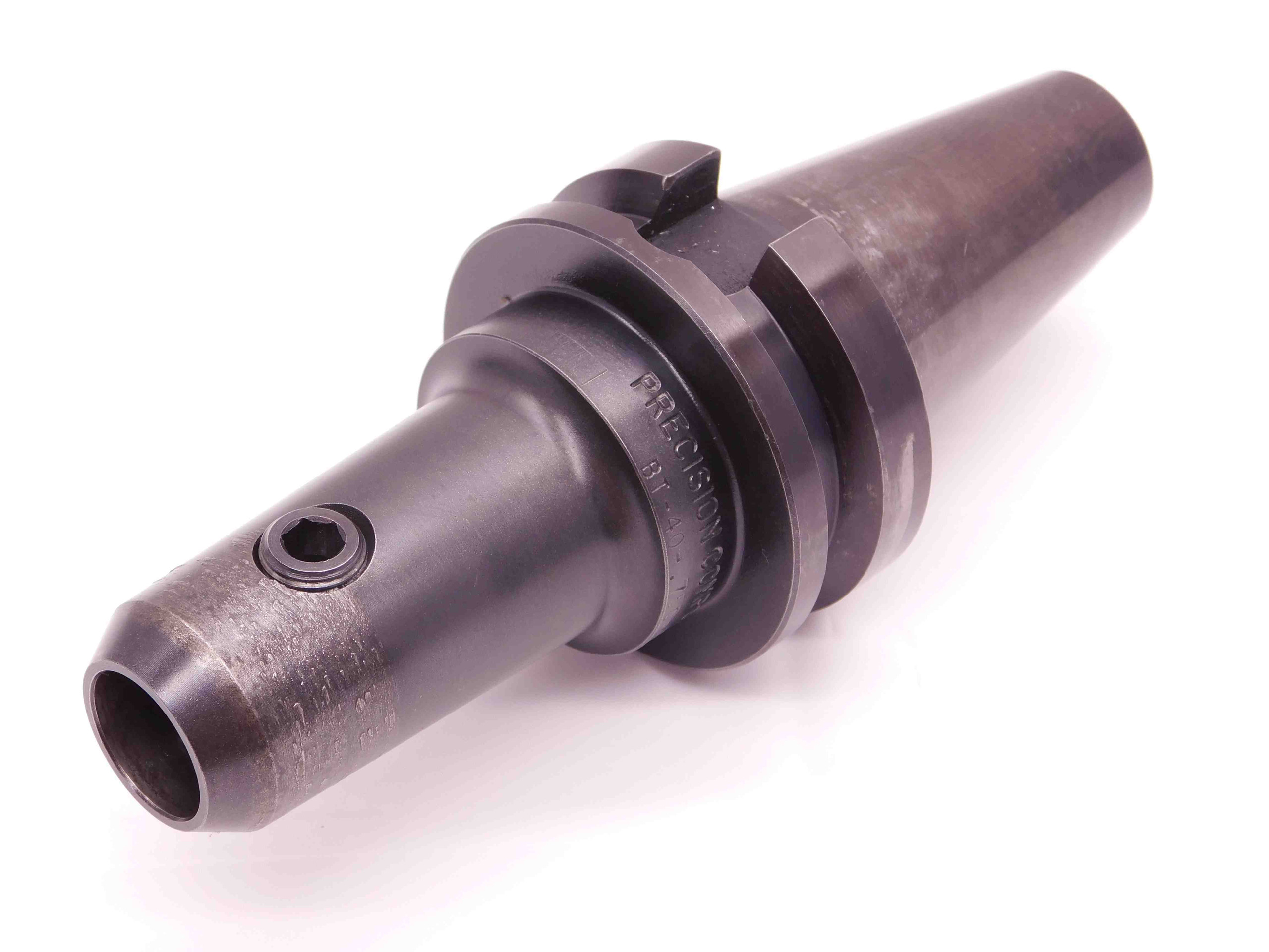 BT40 PRECISION COMPONENTS 3/4 ID SOLID END MILL TOOL HOLDER .75 BT-40 ...