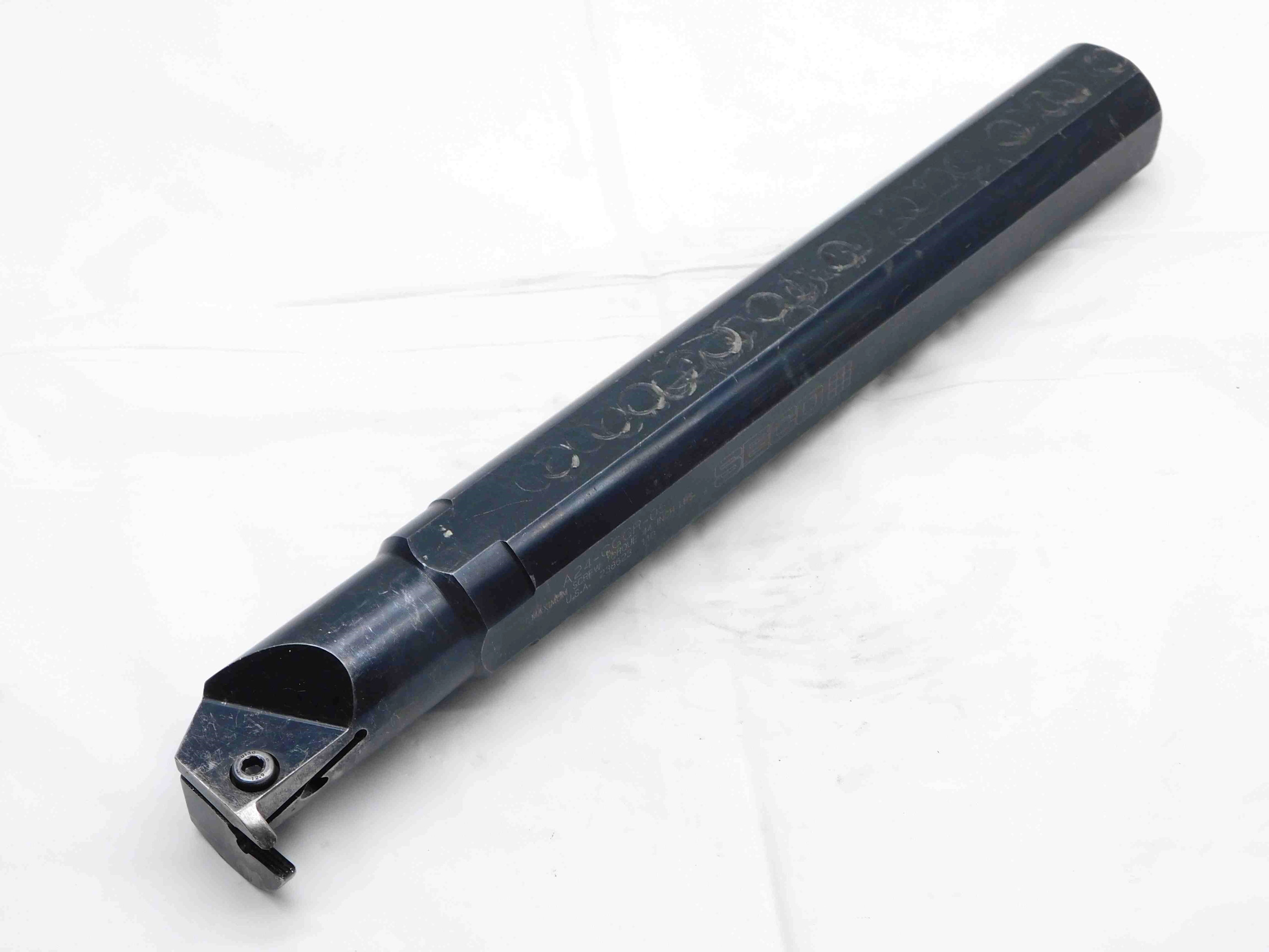 SECO 1 1/2 DIA A24-CGGR-05 COOLANT INDEXABLE BORING BAR LC..1605 ...