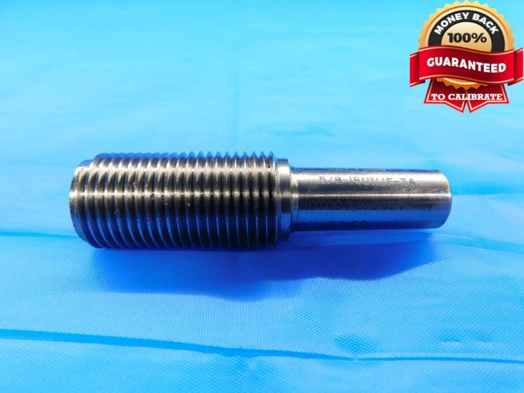 5/8 18 UNJF 3A SET Thread Plug Gage | DW20065CJ2 | M & J Tooling LLC