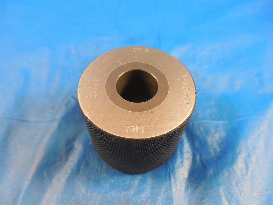 .6165 CLASS X CARBIDE MASTER PLAIN BORE RING GAGE .6250 -.0085 ...