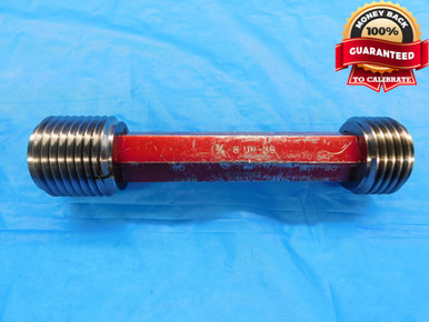 1 3/8 8 UN 3B Thread Plug Gage | DW18869BX2 | M & J Tooling LLC