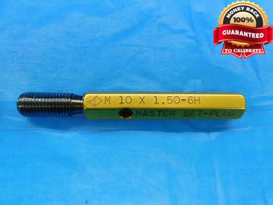 M10 X 1.5 6h W TOL SET Thread Plug Gage | DW18914RD | M & J Tooling LLC
