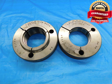 2 1/4 5 STUB ACME 2G Thread Ring Gage | DW19140BX2 | M & J Tooling LLC
