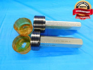 2 3/8 6 STUB ACME 2G Thread Plug Gage | DW19471BX2 | M & J Tooling LLC