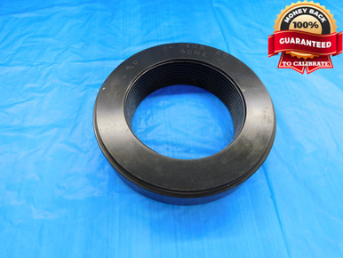 SHOP MADE 4" 8 STUB ACME 2G SOLID Thread Ring Gage | DW19590LVR | M & J ...