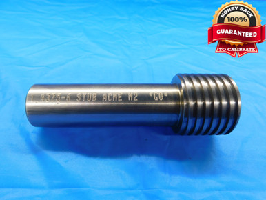 SHOP MADE 1 7/16 6 STUB ACME M2 Thread Plug Gage | DW20613CQ2 | M & J ...