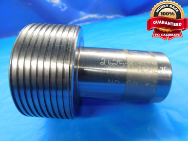 SHOP MADE 2 5/8 8 STUB ACME 2G Thread Plug Gage | DW20610CQ2 | M & J ...