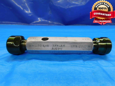 3/4 14 ANPT L1 & L3 3 STEP Thread Plug Gage | DW21723RD | M & J Tooling LLC