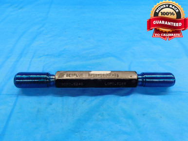 9/16 18 UNF 2A PREPLATE SET Thread Plug Gage | DW22836RD | M & J ...
