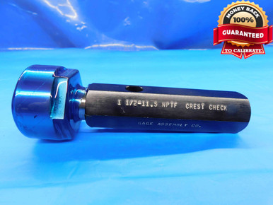 1 1/2 11 1/2 NPTF 6 STEP Thread Plug Gage | DW23415AM3 | M & J Tooling LLC