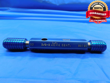 5/8 8 LEFT HAND CENTRALIZING ACME Thread Plug Gage | DW24587RD | M & J ...