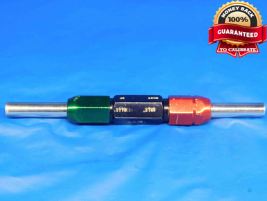 .3770 & .3765 CL X PIN PLUG GAGE GO NO GO .3750 +.0015 3/8 9.576 .377 ...