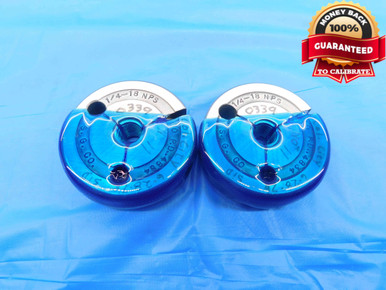 1/4 18 NPS Thread Ring Gage | DW25567BF3 | M & J Tooling LLC