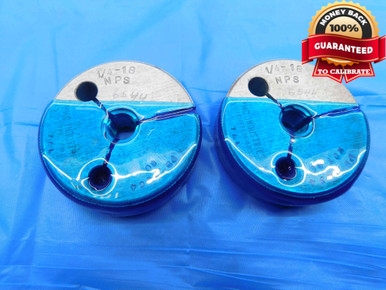 1/4 18 NPS Thread Ring Gage | DW25566BF3 | M & J Tooling LLC