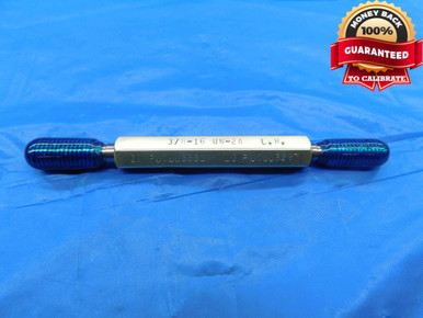 3/8 16 UN 2A LEFT HAND SET Thread Plug Gage | DW25905BH3 | M & J ...