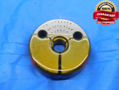 1/2 13 NC 4 Thread Ring Gage | DW26713BR3 | M & J Tooling LLC