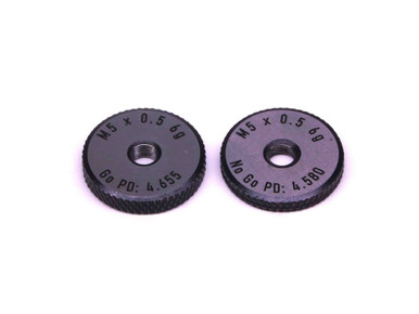 NEW M5 X .5 6g SOLID Thread Ring Gage | MS6872LZ | M & J Tooling LLC