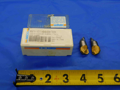 2pcs SECO MM16-.0630-45.16-E06 T60M TIN CARBIDE INSERTS MINIMASTER ...