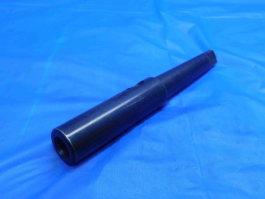 MT#1 INSIDE TO MT#2 OUTSIDE MORSE TAPER ADAPTER REDUCER SLEEVE 6" OAL ...