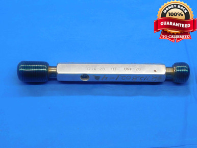 7/16 20 UNF 2B STI HELICOIL Thread Plug Gage | DW27384AM4 | M & J ...