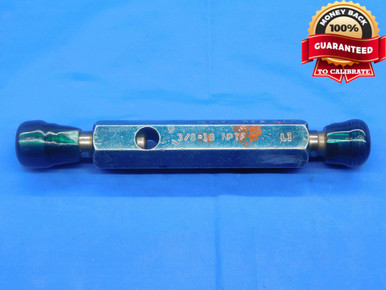 3/8 18 NPTF L3 & 6 STEP PIPE THREAD PLUG GAGE .375 .3750 N.P.T.F ...