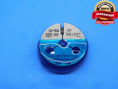 10 32 NF SPECIAL THREAD RING GAGE #10 .190 .1900 GO ONLY PD = .1687 ...