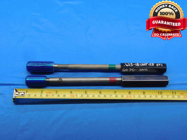 5/8 18 UNF 2B STI HELICOIL EXTENDED THREAD PLUG GAGE .625 GO NO GO ...