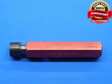 3/8 18 ANPT L2 MASTER PIPE SET THREAD PLUG GAGE .375 .3750 NPT SETTING ...