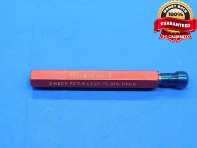 1/16 27 ANPT PIPE SET THREAD PLUG GAGE .0625 MASTER FOR ANPT 6 STEP ...