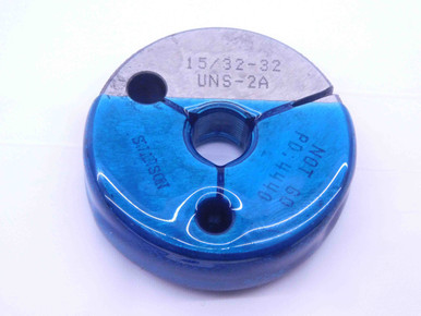 15/32 32 UNS 2A THREAD PLUG GAGE .4687 NO GO ONLY P.D. = .4440 INSPECTION CHECK - DW31667CC4 - M ...